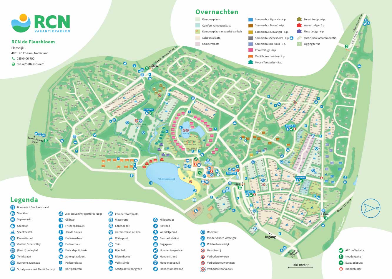 Plattegrond RCN de Flaasbloem