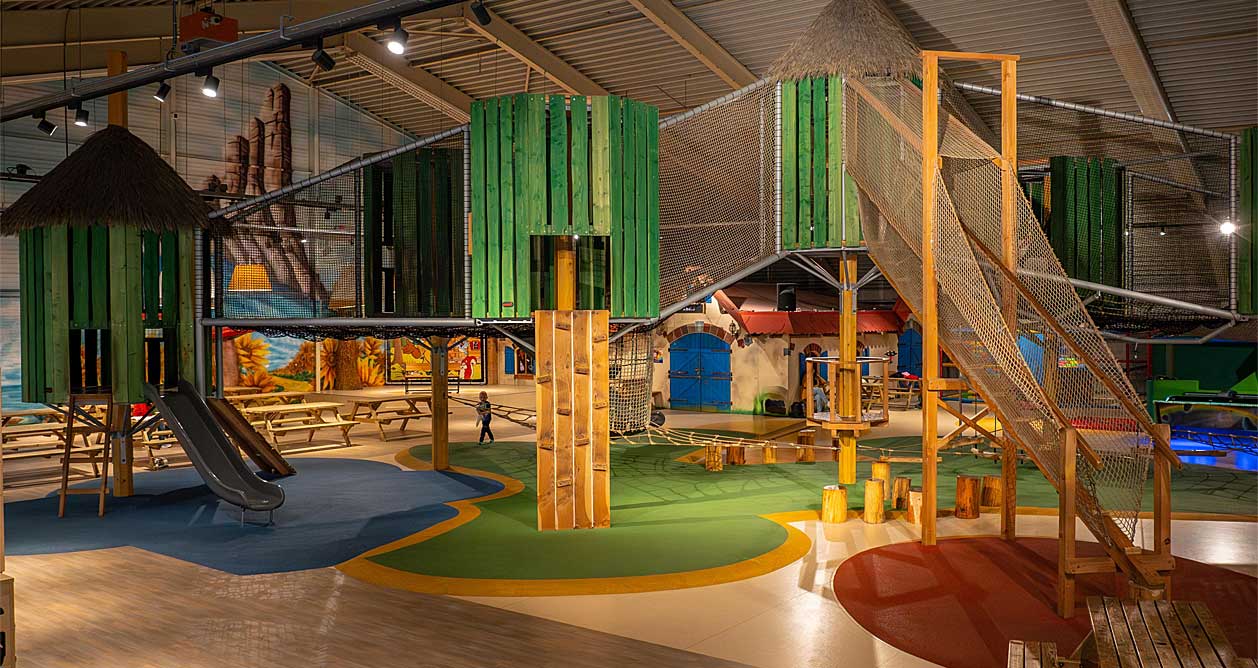 Alles over het indoorspeelparadijs van Landal Rabbit Hill